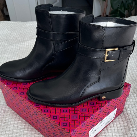 Tory Burch | Shoes | Tory Burch Brooke Leather Ankle Booties | Poshmark